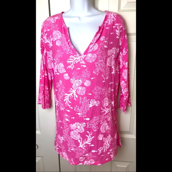 fresh produce | Tops | Fresh Produce Tunic Top Blouse Shirt Swim Cover ...